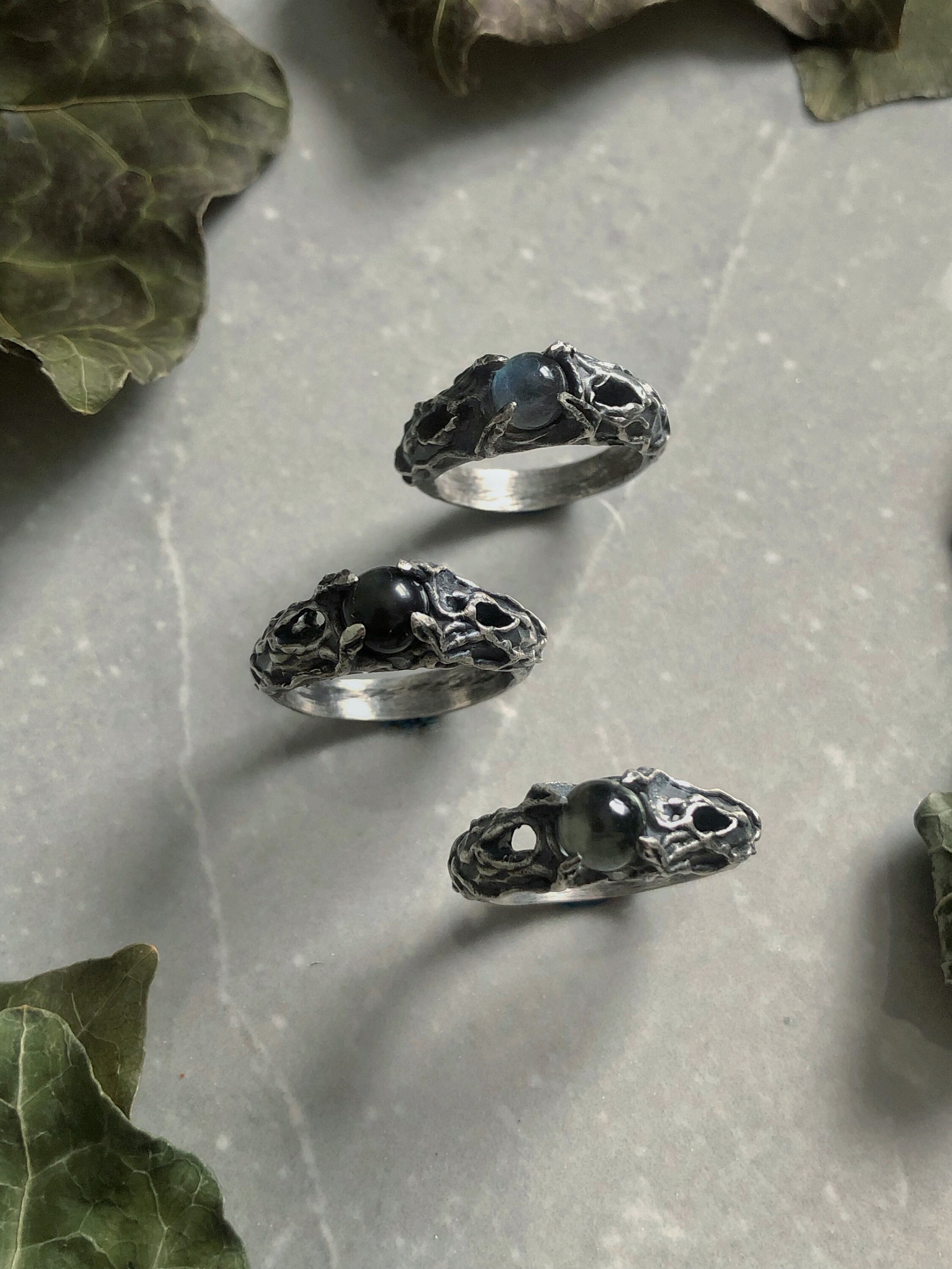 Green Amethyst Delphi I Ring | Archaia Collection | Witchy Jewelry ...
