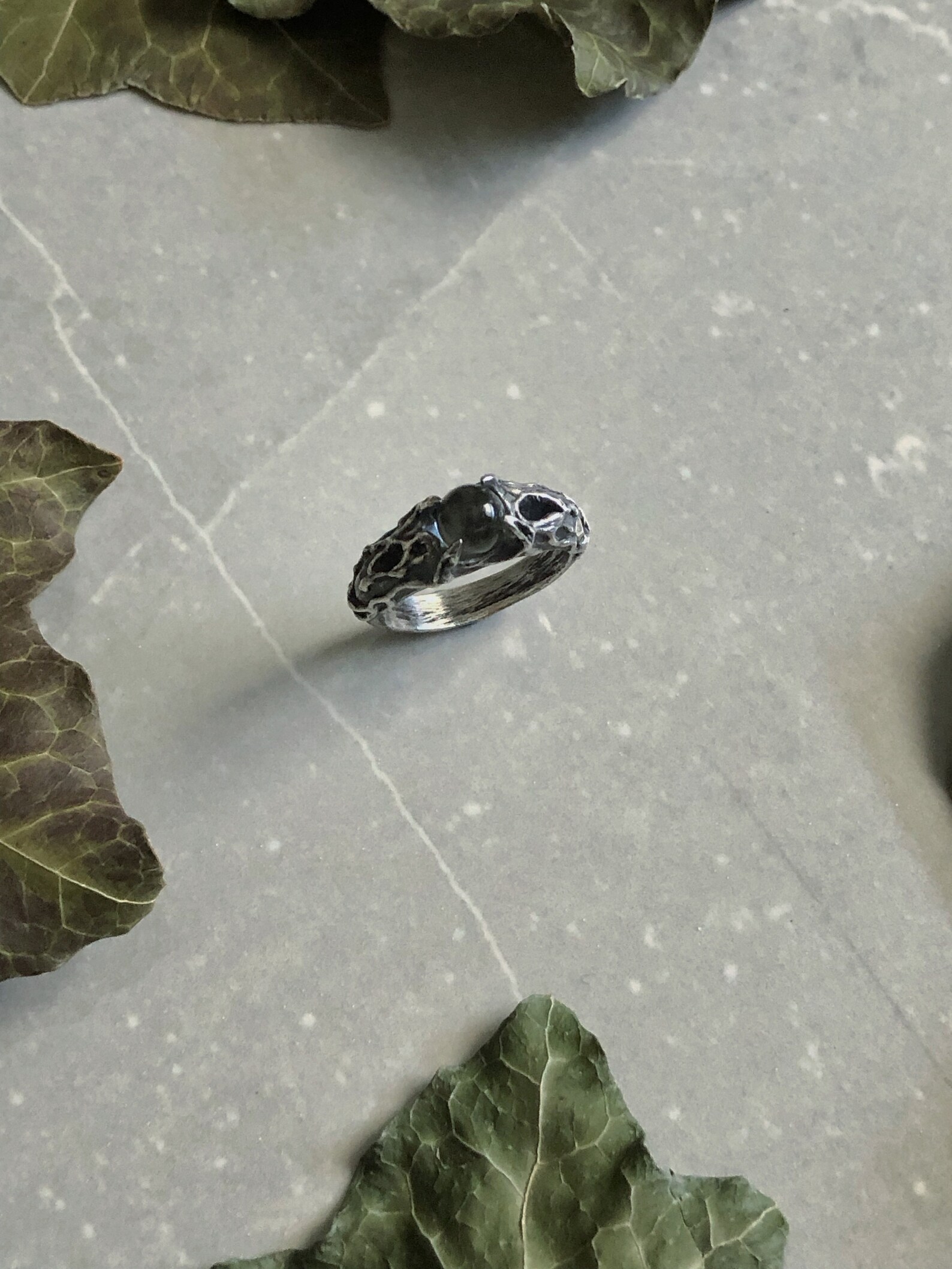 Green Amethyst Delphi I Ring | Archaia Collection | Witchy Jewelry ...