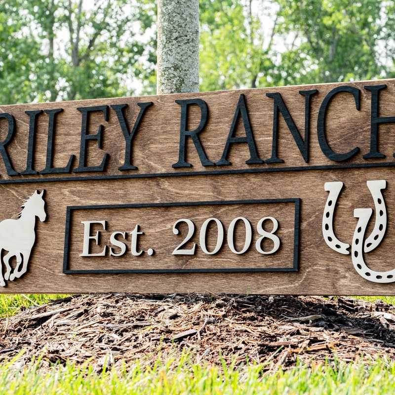 Wood Outdoor Horse - Etsy