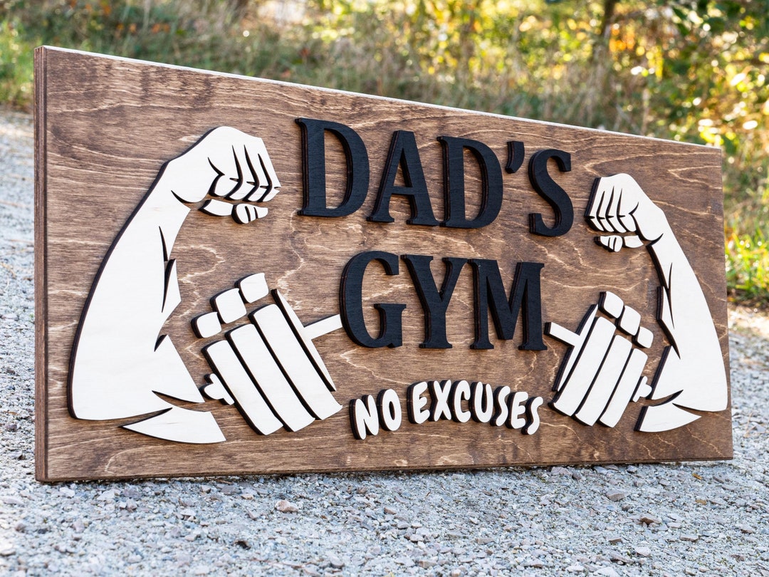 Personalized Home Gym Name Sign, Custom Muscle Name Sign Crossfit Gym ...
