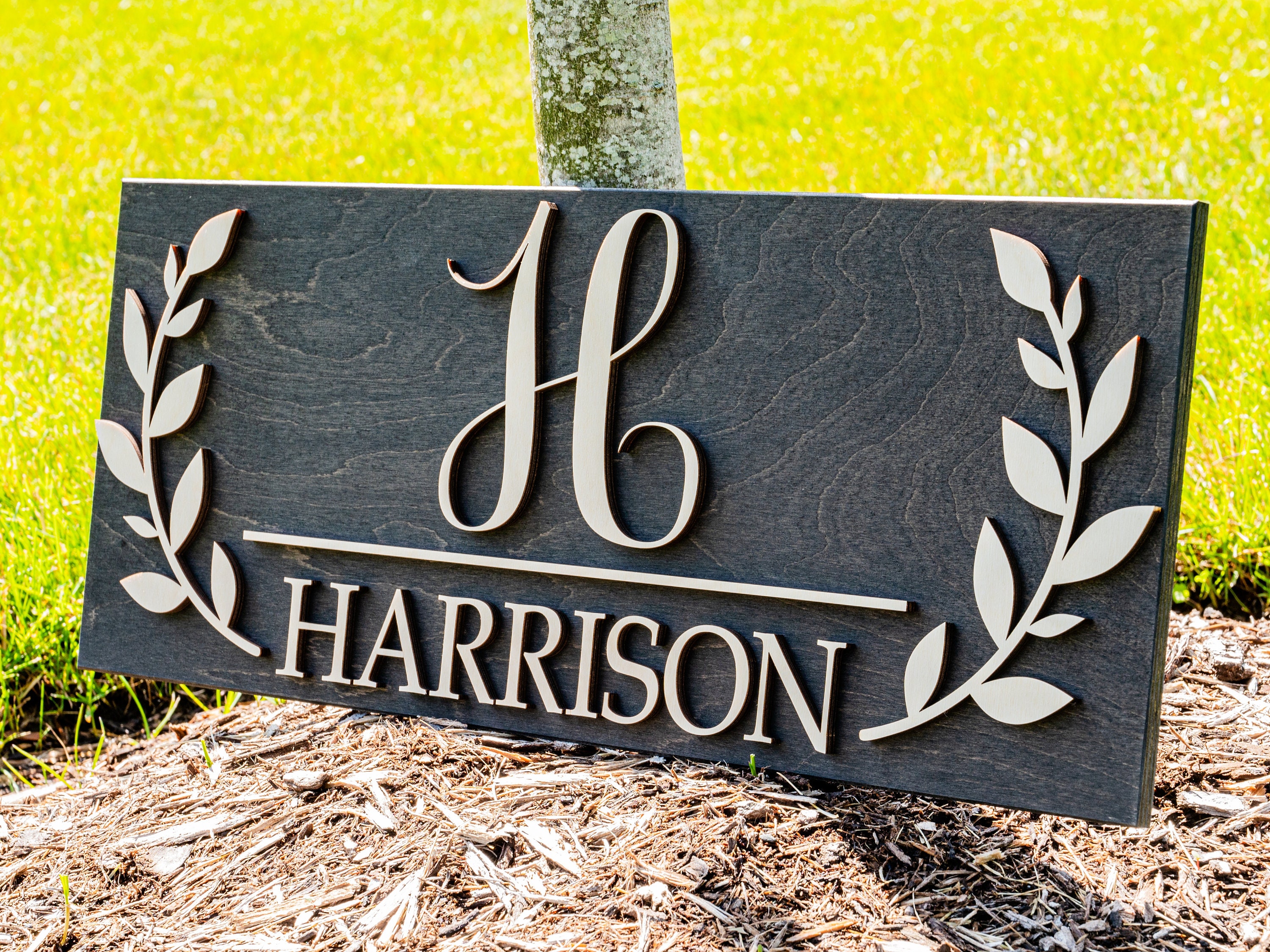 Wall Decor Custom Home Decor Wood Wall Art Last Name | Etsy