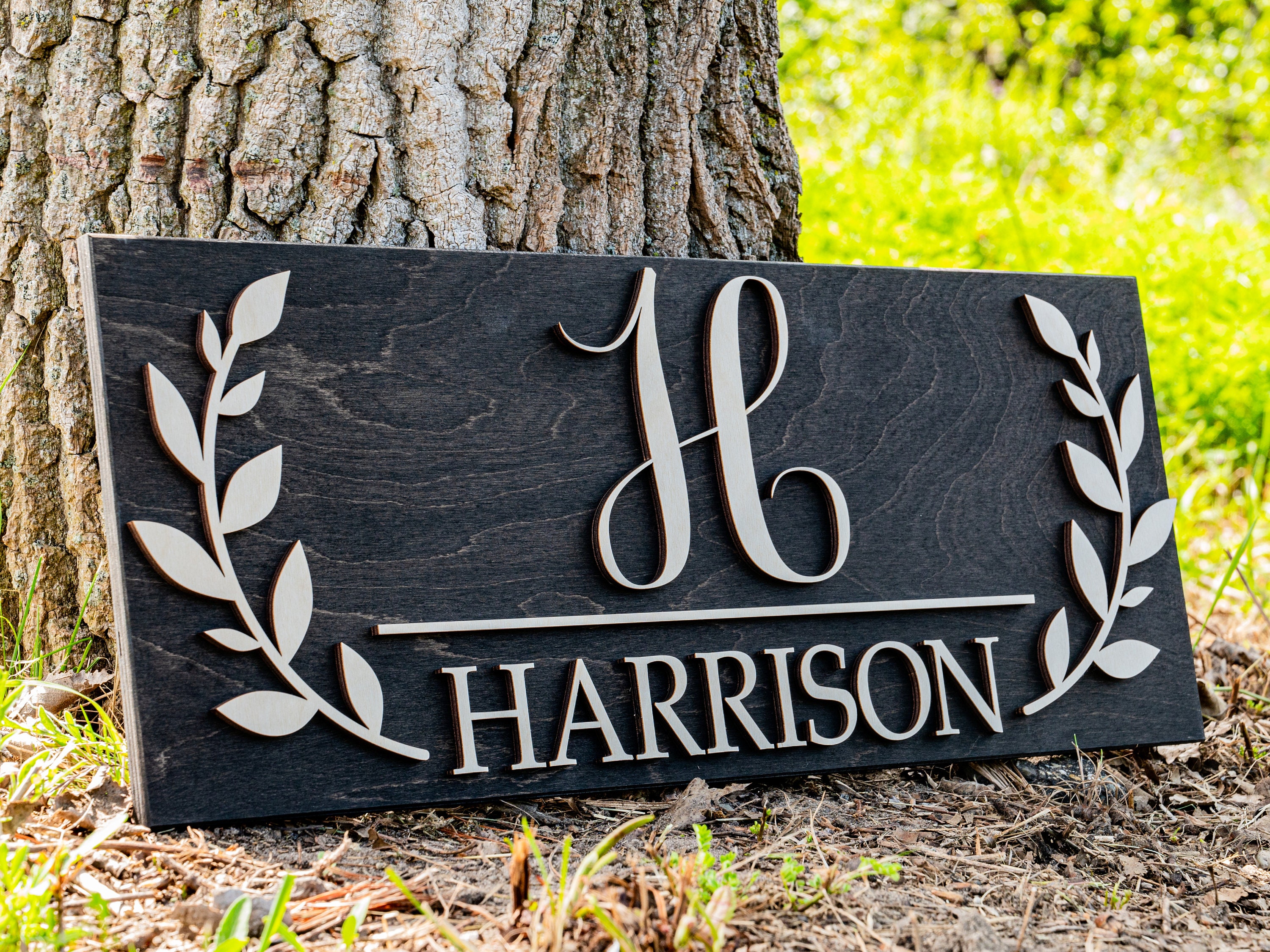 Wall Decor | Custom Home Decor | Wood Wall Art | Last Name Sign ...