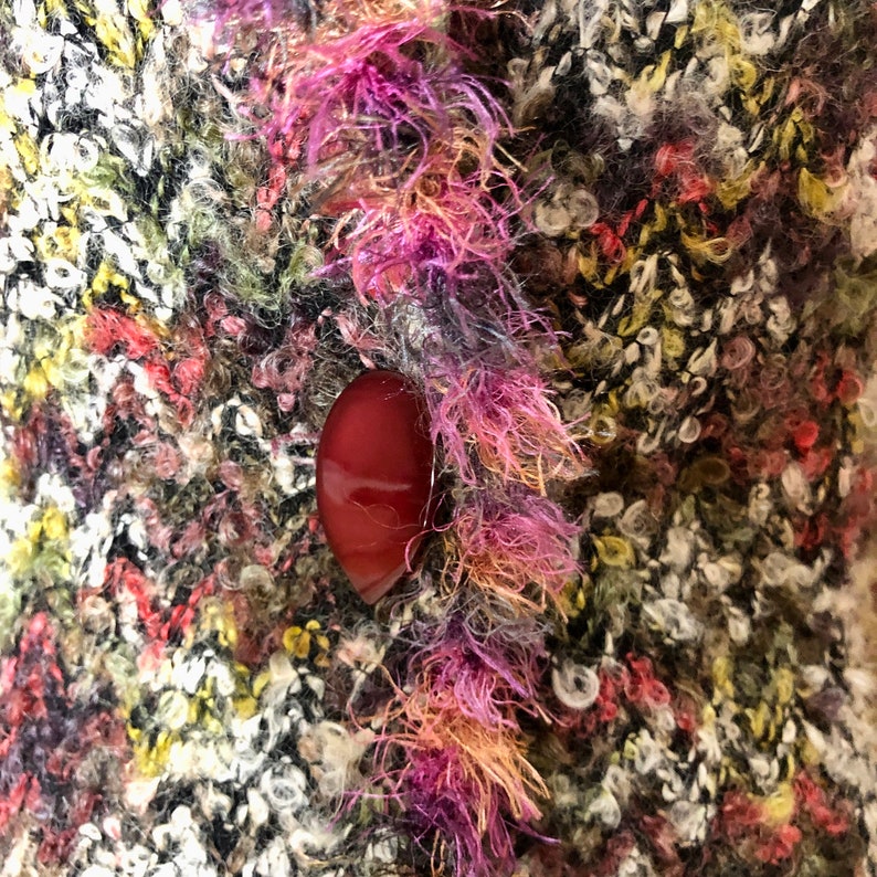 Super Funky Fuzzy Fun Vintage 1990s Statement Jacket Joseph Ribkoff ...