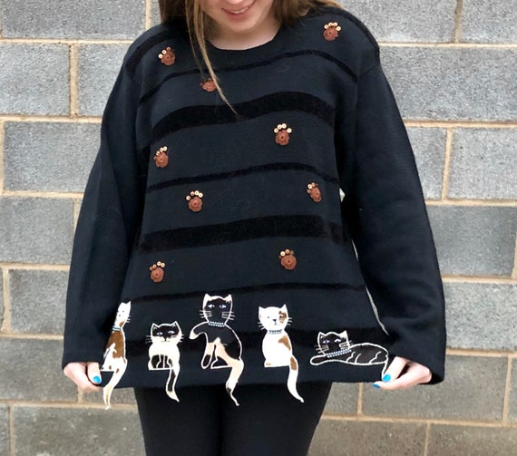 Crazy Cat Lady Sweater