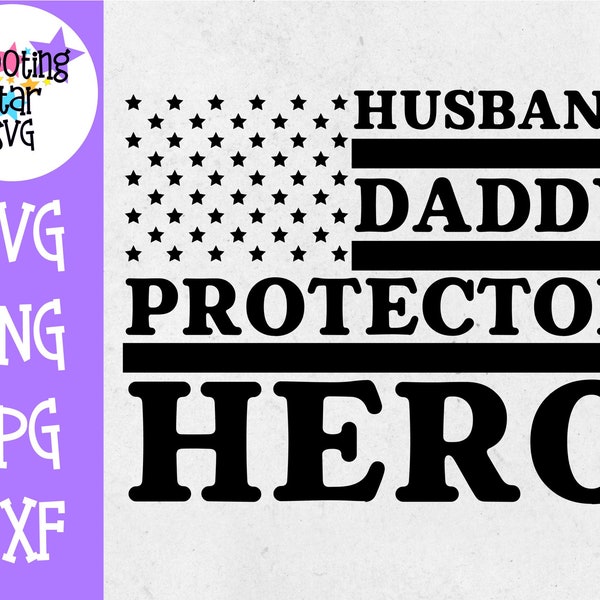 Daddy Flag Svg - Etsy