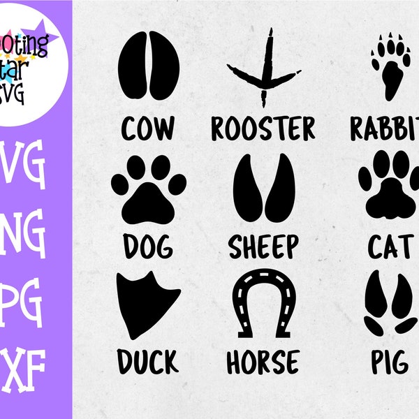 Animal Tracks - Etsy