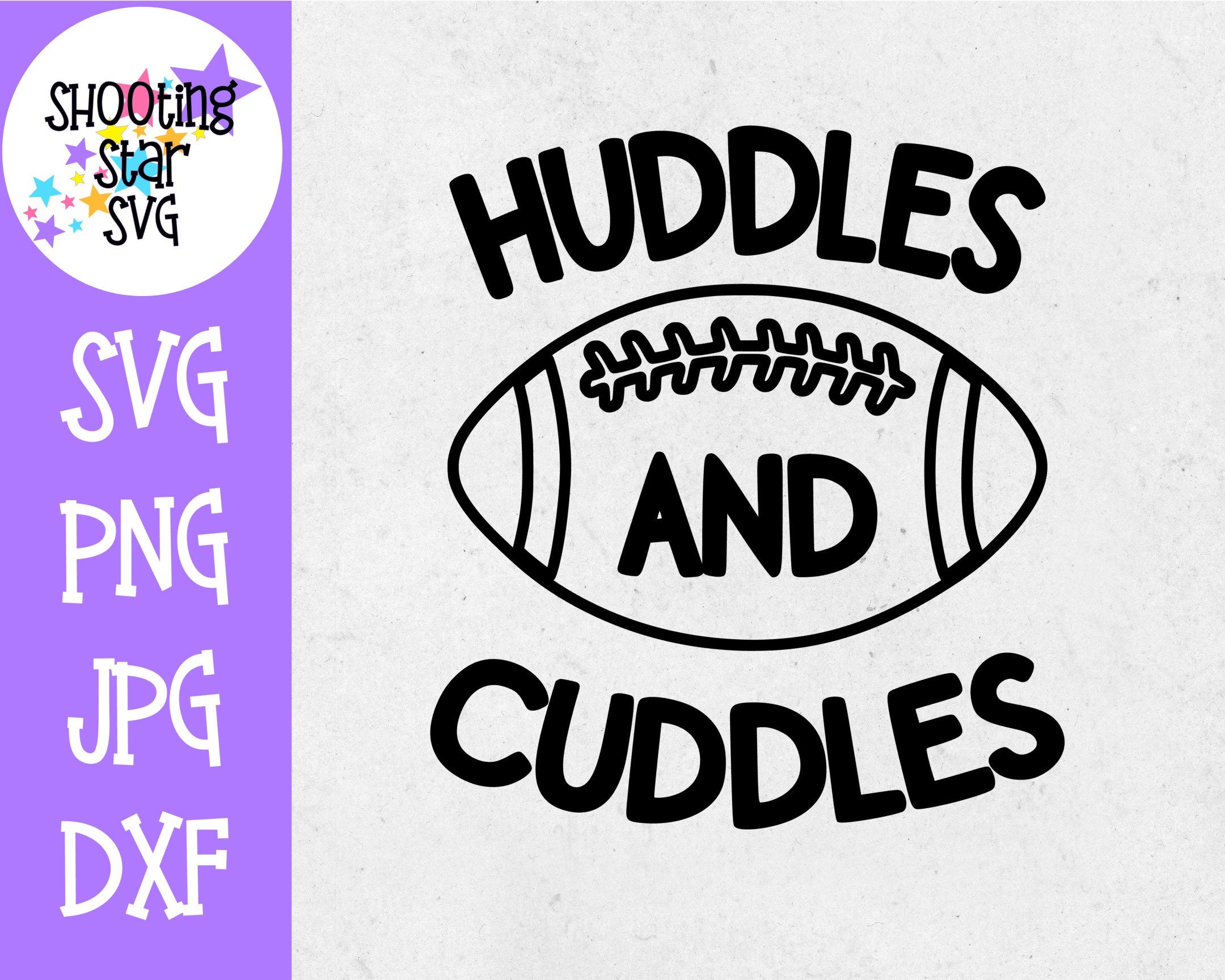 Huddles and Cuddles SVG Football SVG Baby Bodysuit SVG | Etsy