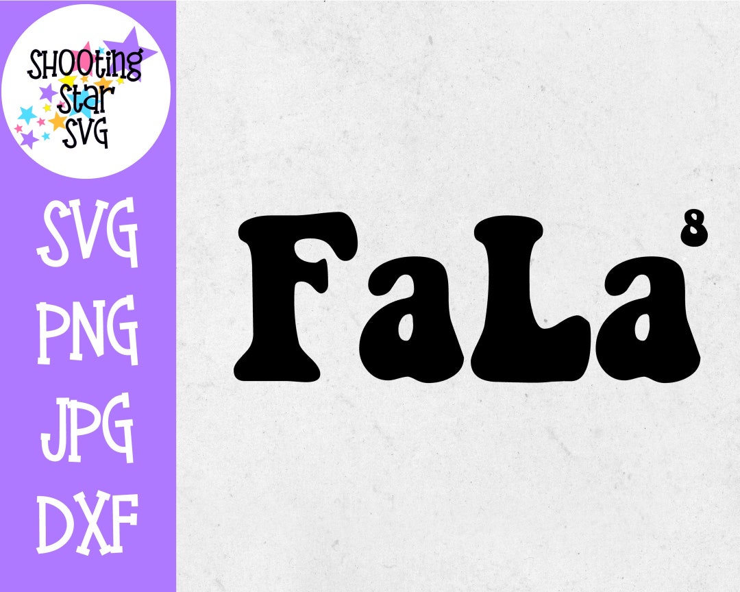 Fala Times 8 SVG - Fa La La La La La SVG - Christmas SVG - Etsy
