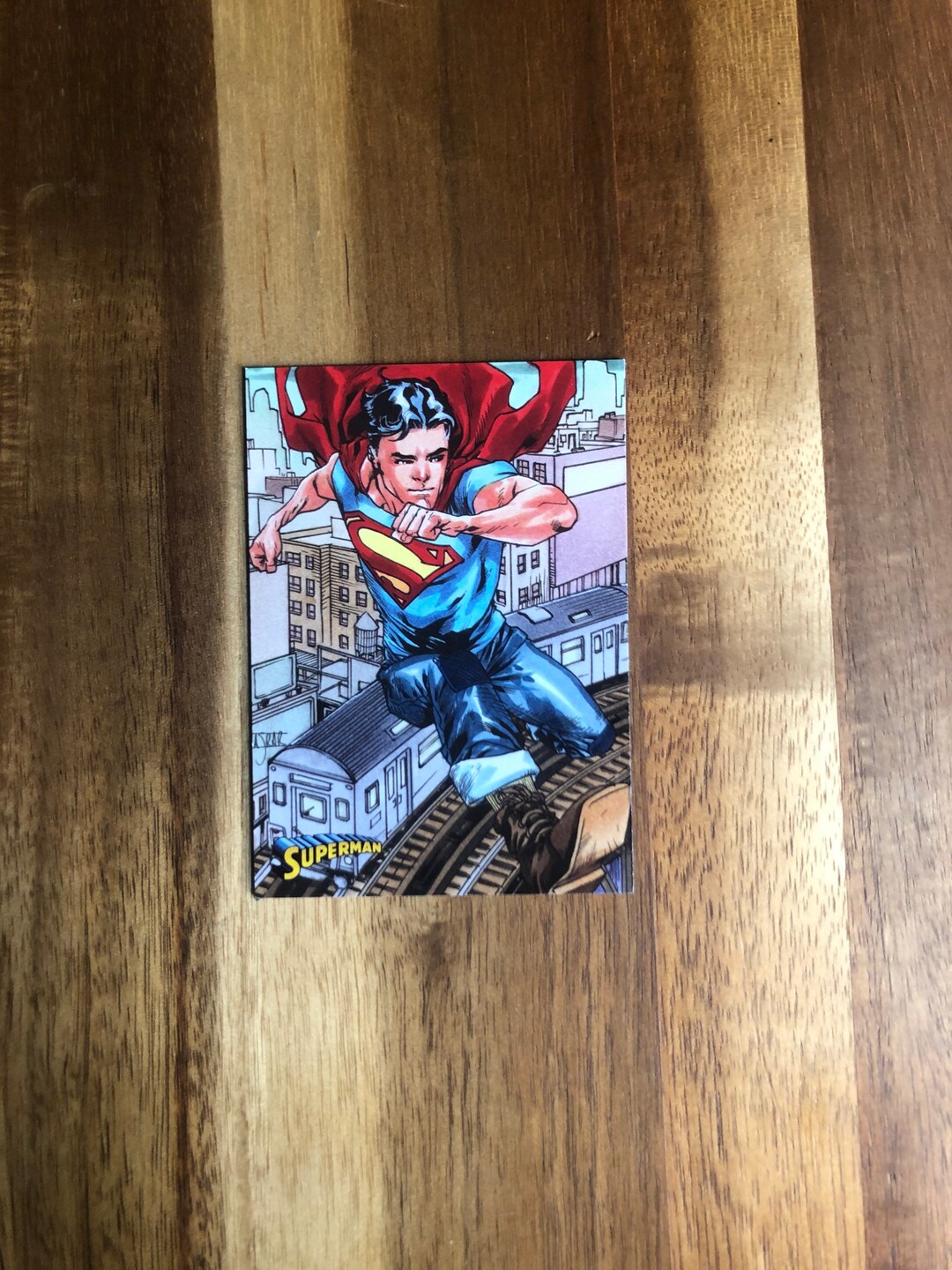 Superboy Recycled Trading Card Fridge Magnet - Etsy