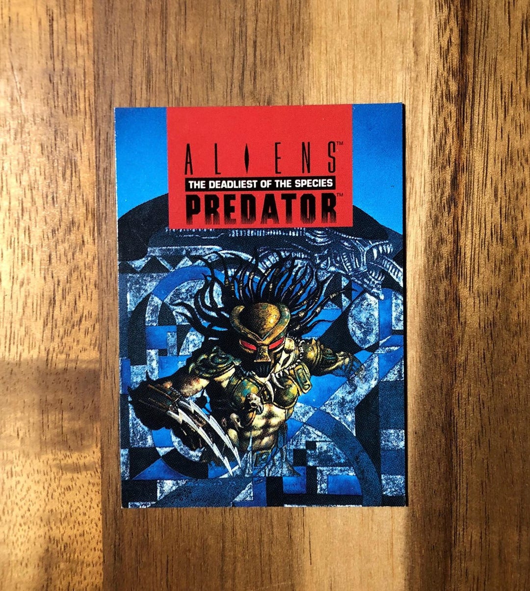 Alien Vs Predator Recycled Trading Card Fridge Magnet - Etsy