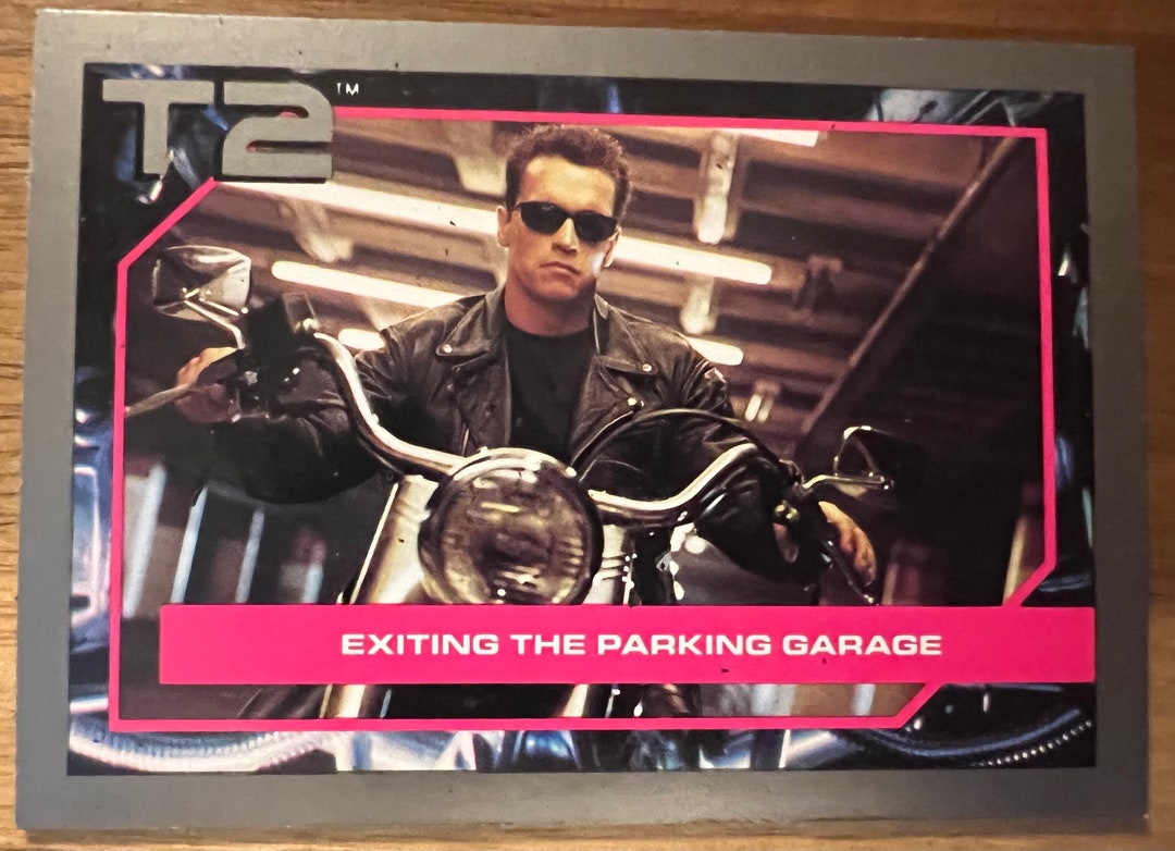 Terminator 2 Recycled Trading Card Fridge Magnet - Etsy