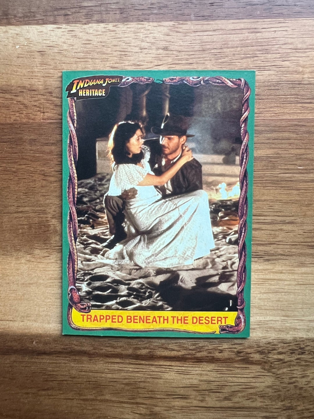 Indiana Jones Recycled Trading Card Fridge Magnet - Etsy