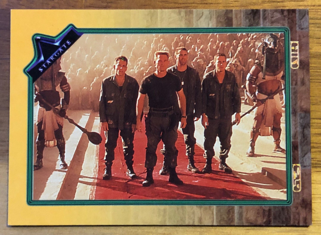 Stargate Recycled Trading Card Fridge Magnet - Etsy