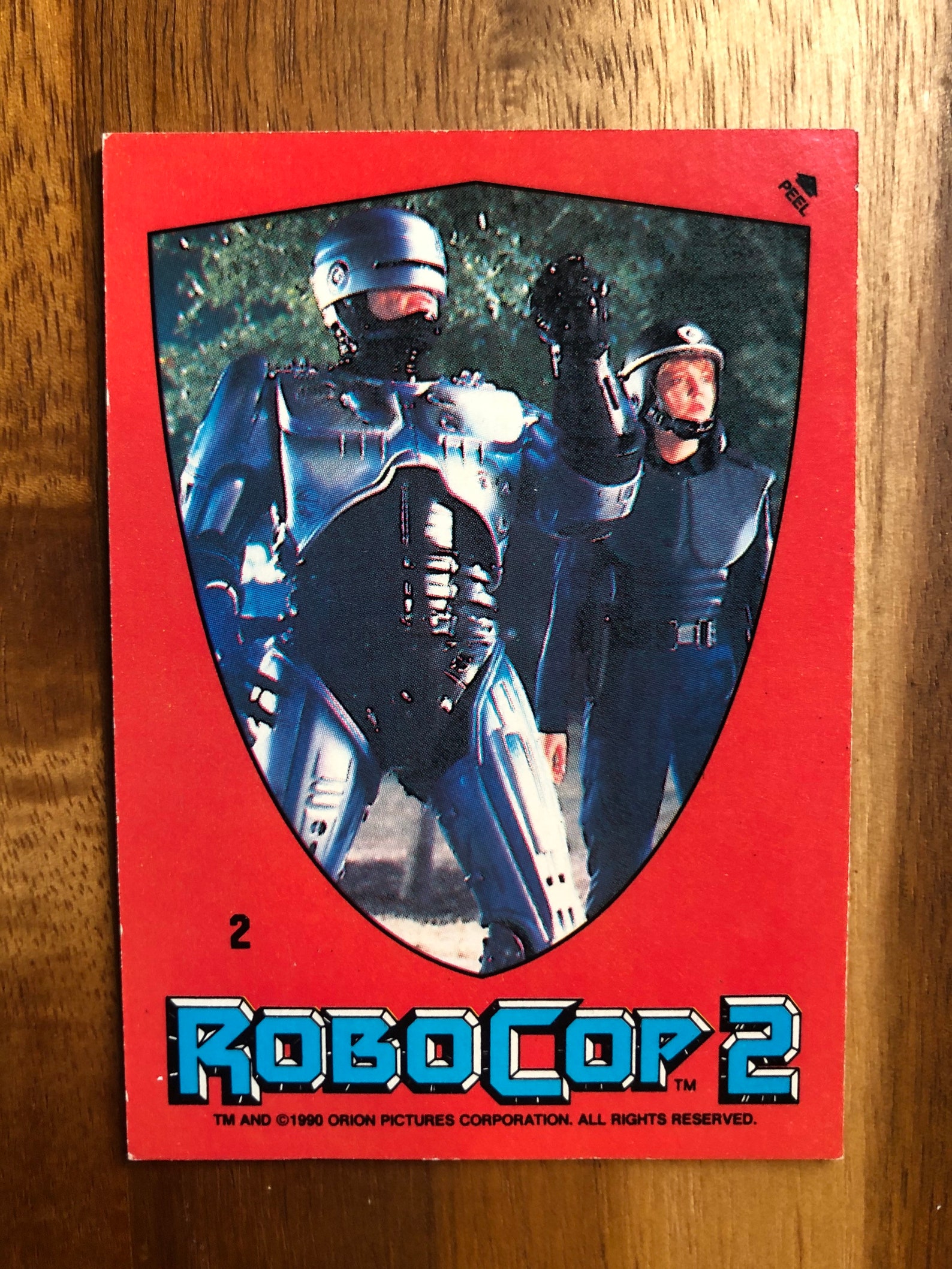 Robo Cop 2 Recycled Trading Card Fridge Magnet - Etsy