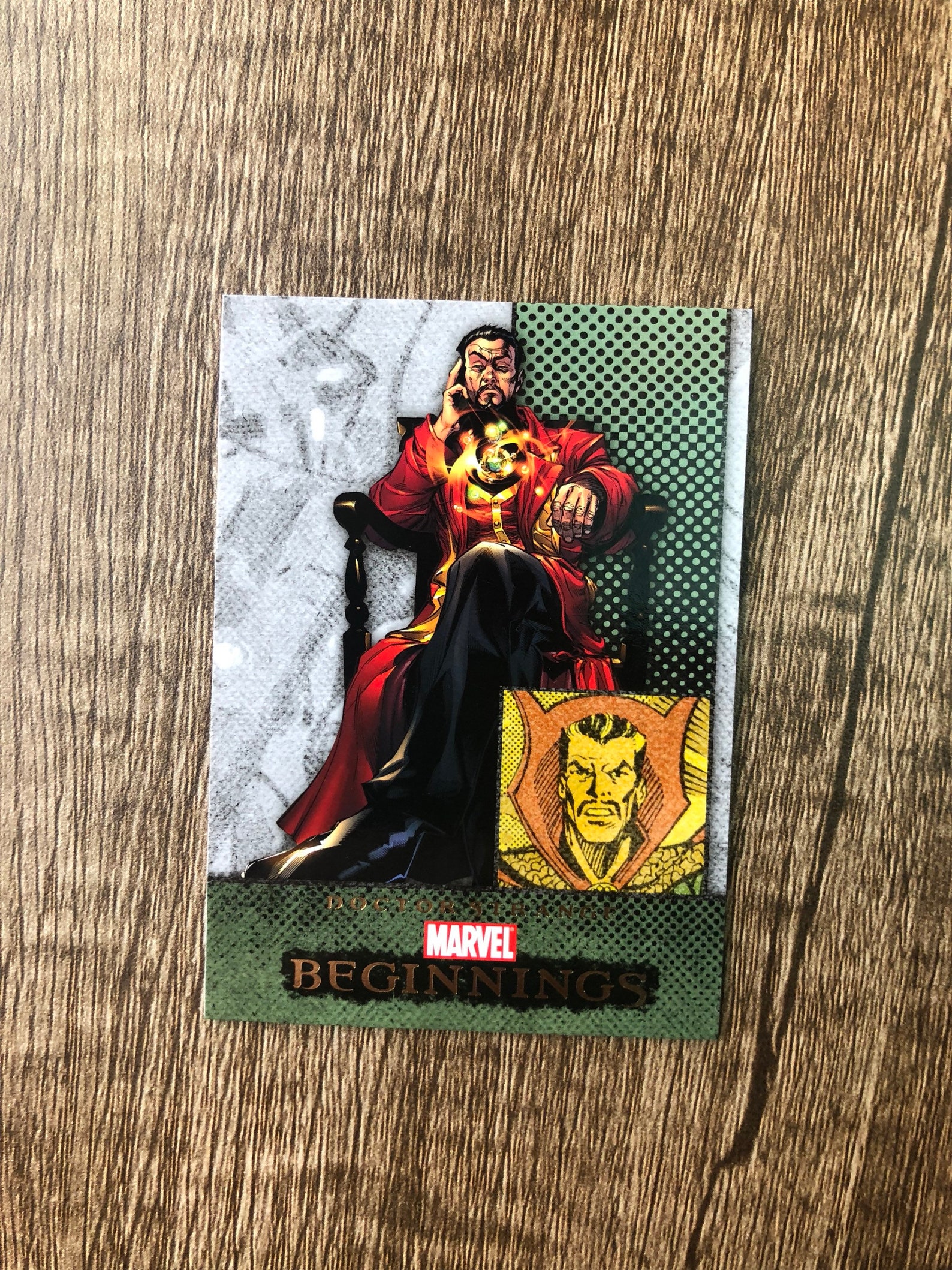 Doctor Strange Recycled Trading Card Fridge Magnet | Etsy