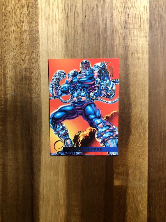 Apocalypse Trading Card Fridge Magnet - Etsy