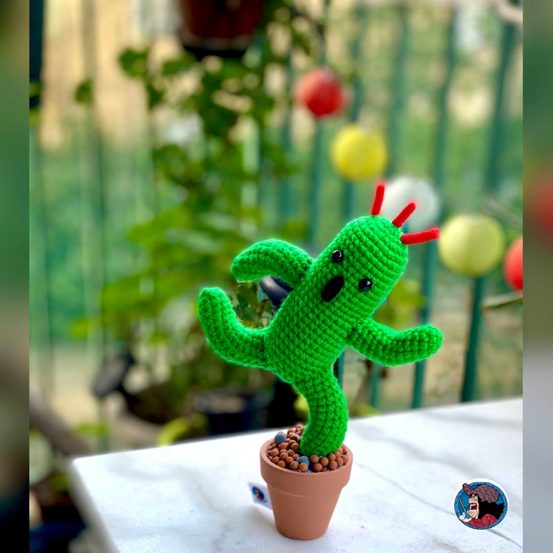 Crochet Pattern FR-US Amigurumi Pampa Cactuar Final Fantasy | Etsy