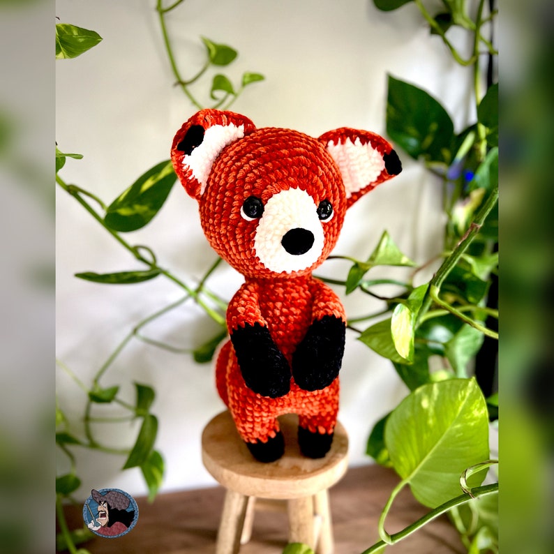 Crochet Pattern FR-US Amigurumi Foxy the Cute Little Cute - Etsy