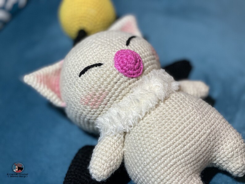 Crochet Pattern FR-US Amigurumi Moogle Mog Final Fantasy - Etsy