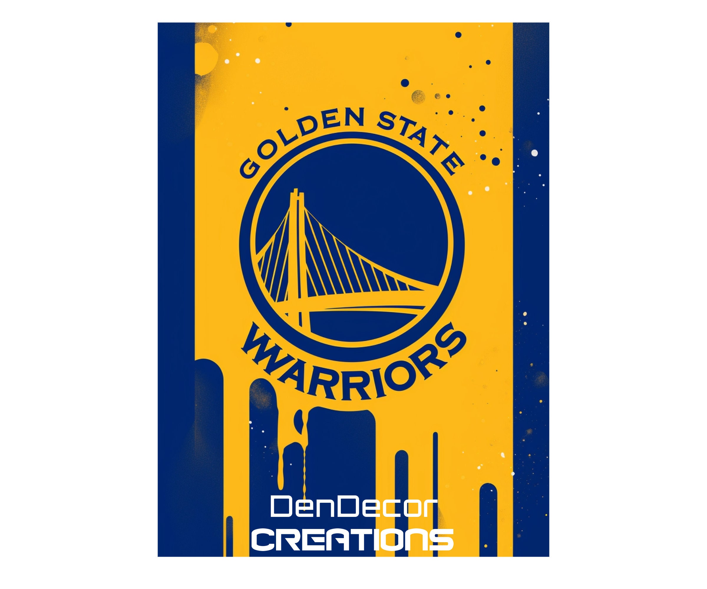Golden State Warriors | NBA Fan Art Printable | Golden State Warriors ...