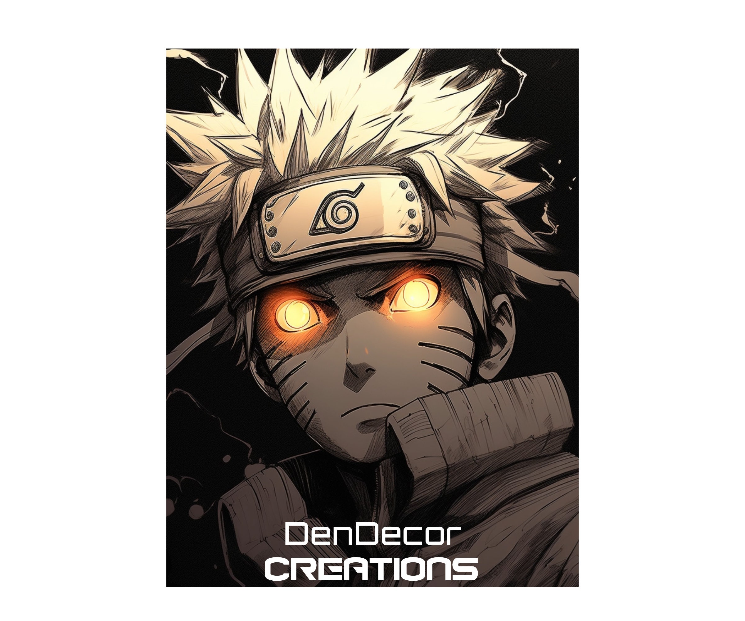 Naruto Uzumaki Naruto Anime Manga Poster Print Poster for Fans - Etsy