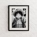 Monkey D. Luffy One Piece | Anime Poster Manga Poster One Piece Fan Art ...