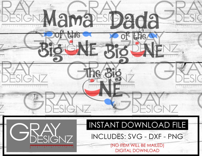 The Big One Svg Dxf Png DIGITAL FILE Baby's First - Etsy Canada