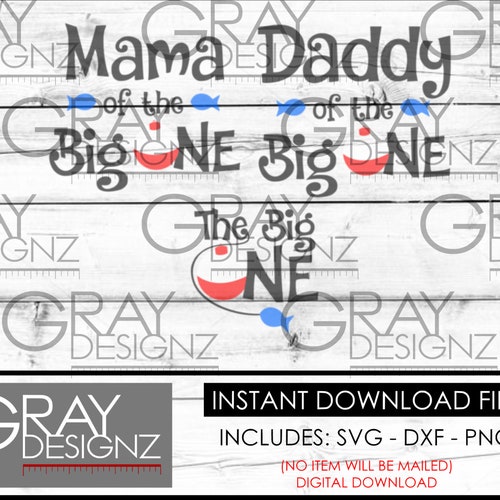 The Big One Svg Dxf Png DIGITAL FILE Baby's First - Etsy