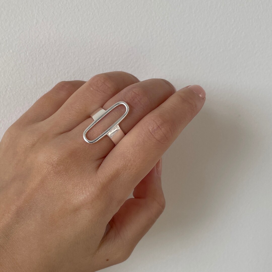 Stylish Silver Ring Band Ring Sterling Silver Ring - Etsy
