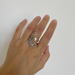 Phoenix Ring - Unique Bird Ring - Handcrafted Phoenix Jewelry - Etsy