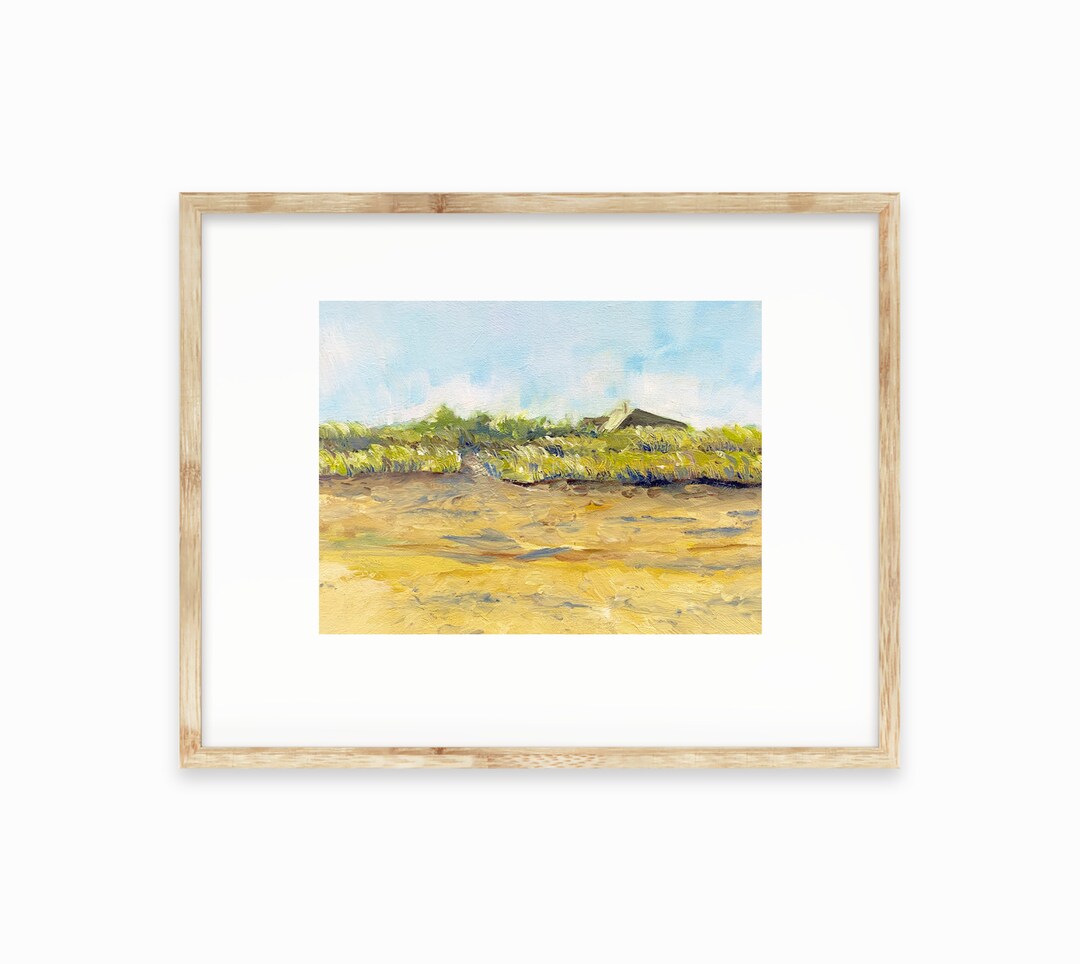 Cape Cod Oil Painting Beach Printable Wall Art - Etsy