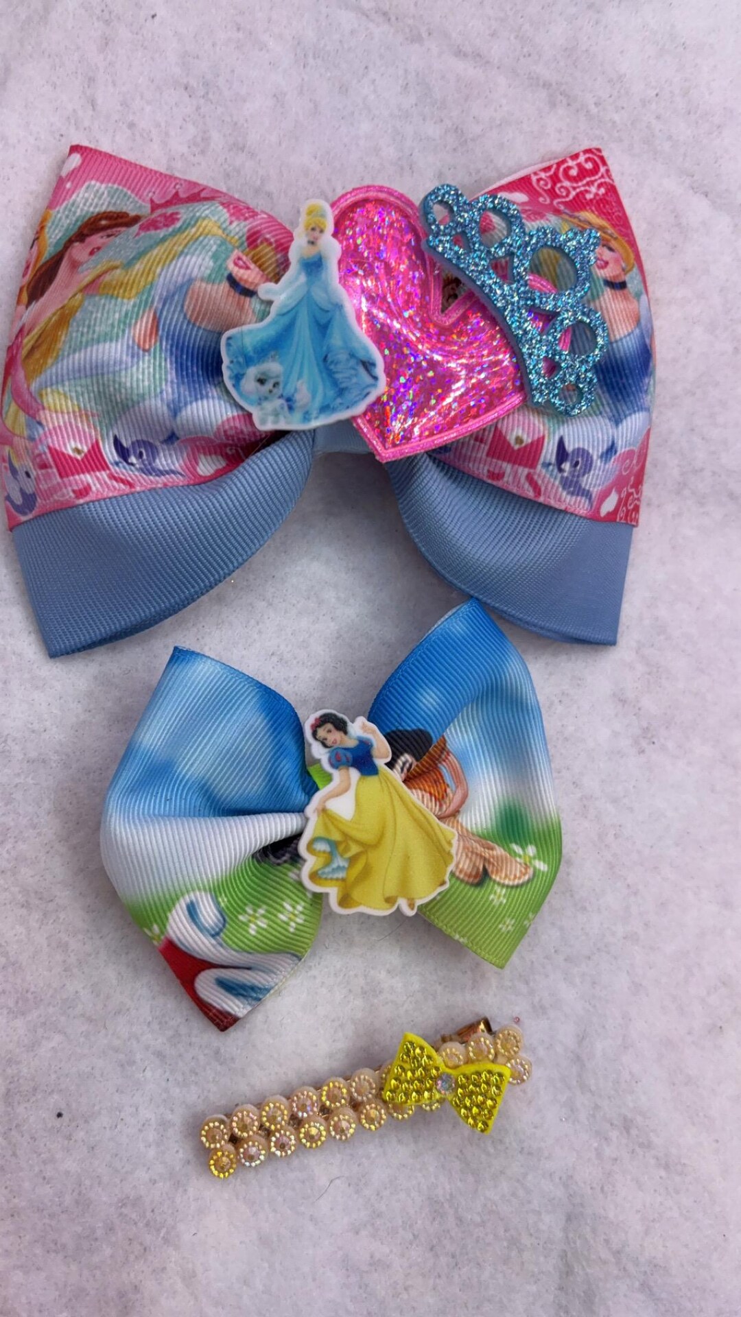 PRINCESS COLLECTION BOW Princess Bows, Blue, Princess, Hair Bows, Hair ...