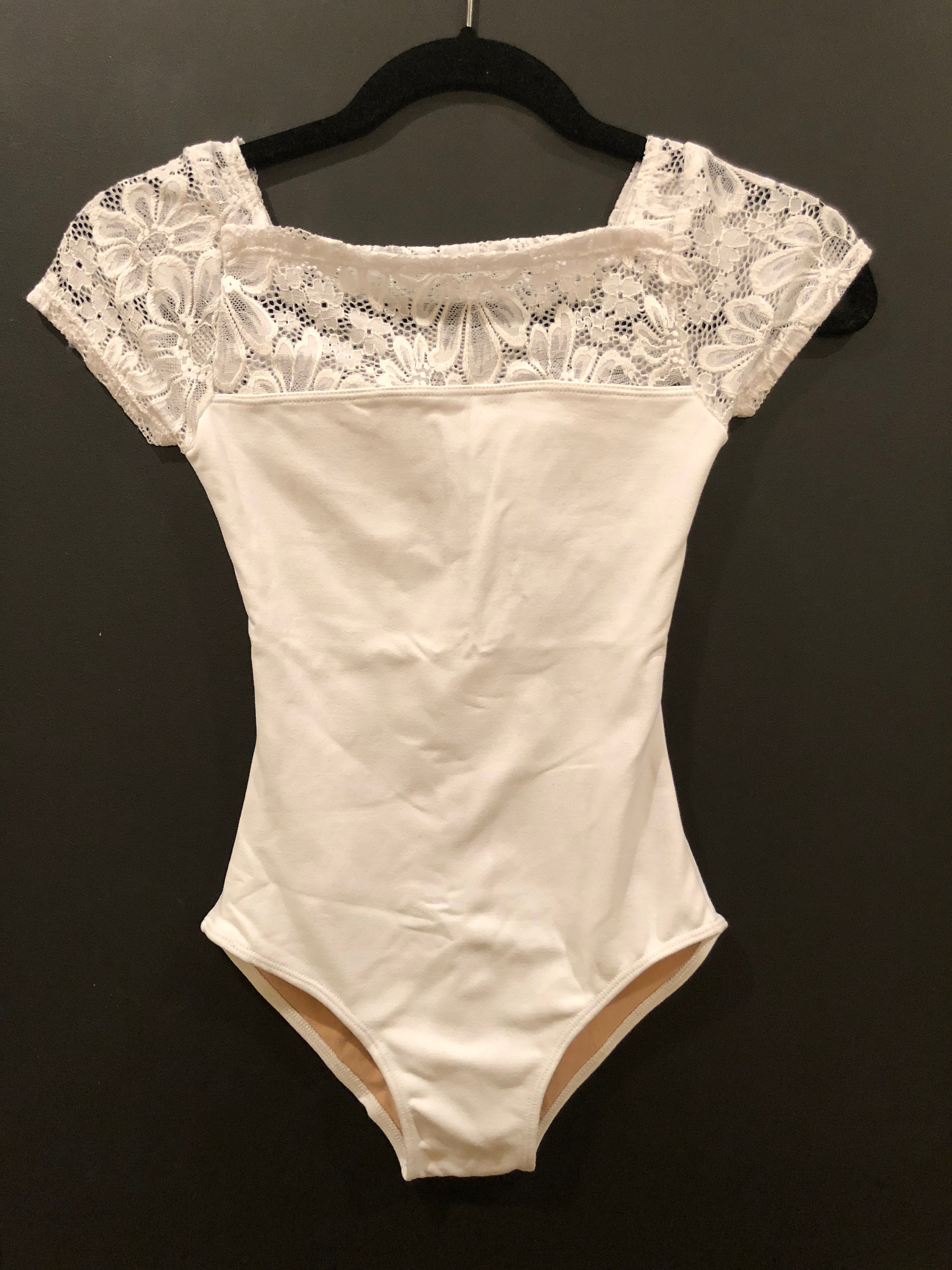 White Leotard for Ballet - Etsy