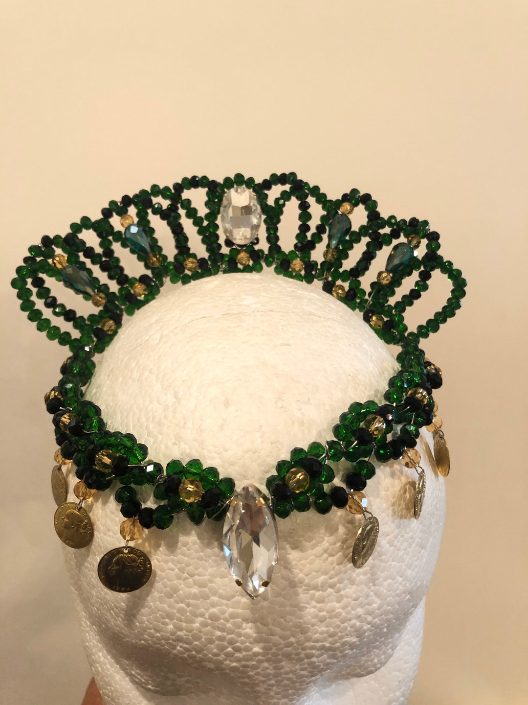 Esmeralda Crown for Ballet - Etsy Denmark