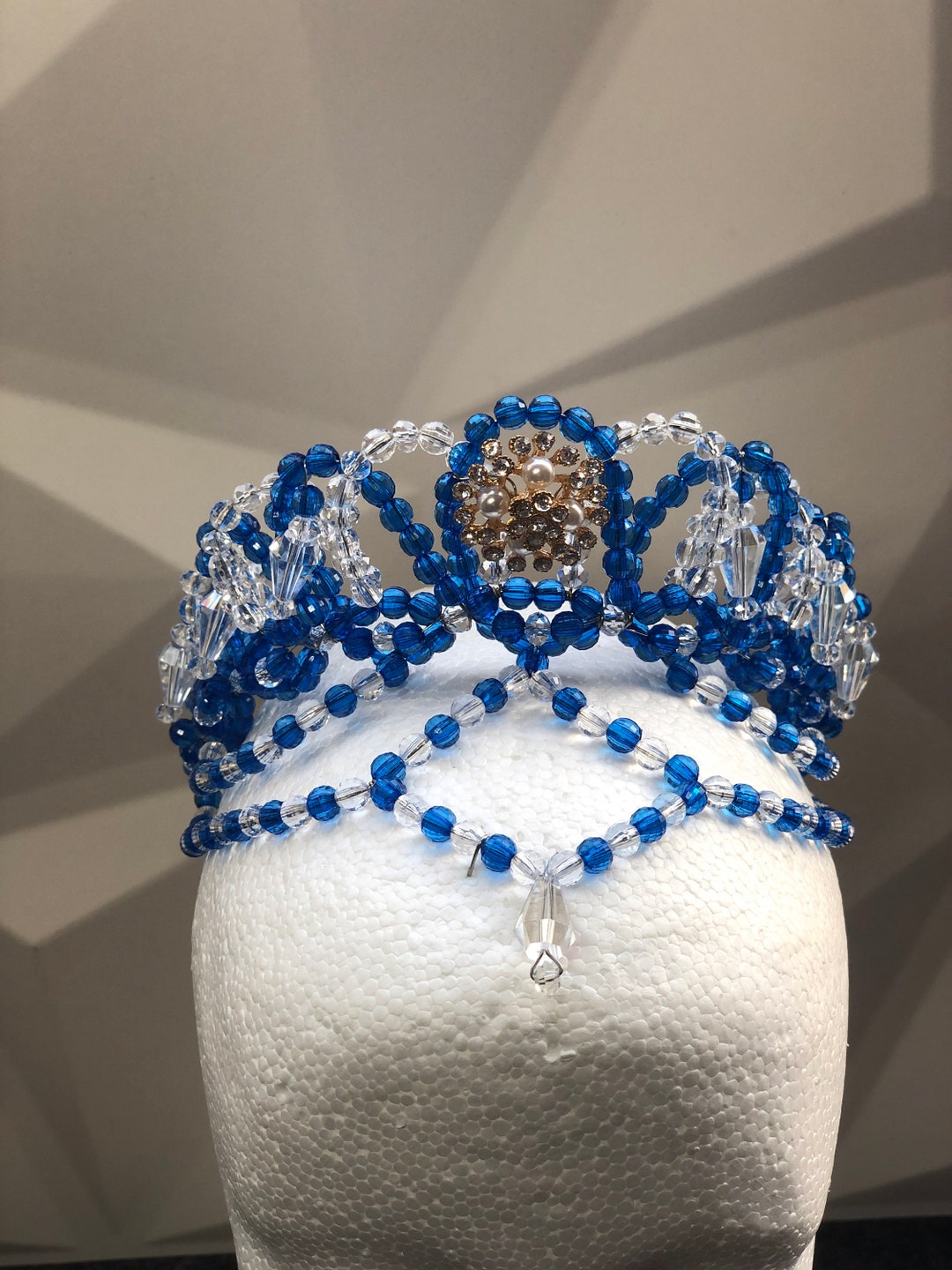 Blue Crown for Ballet - Etsy