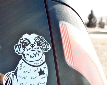Custom Pet Picture Car Window Decal - Etsy