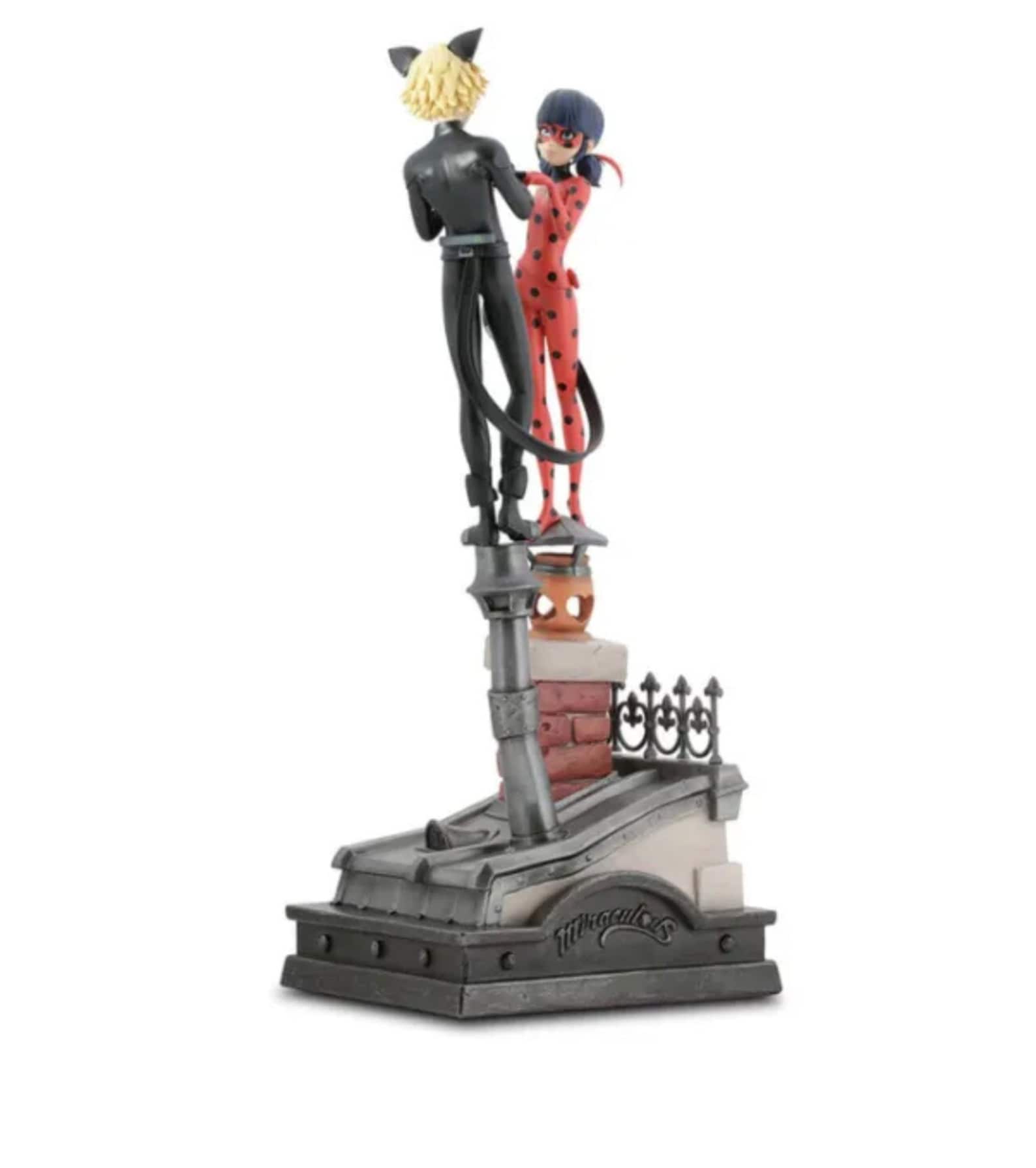 RARE Zag Store Art Resin Limited Edition Miraculous Ladybug and Cat ...