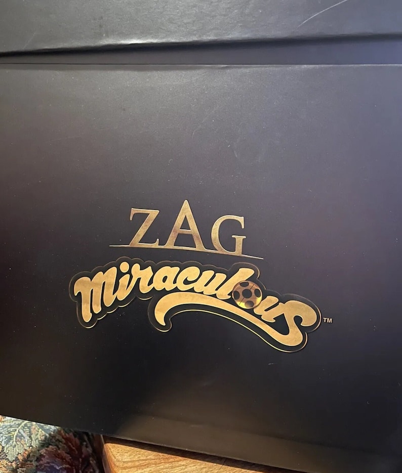RARE Zag Store Art Resin Limited Edition Miraculous Ladybug and Cat ...