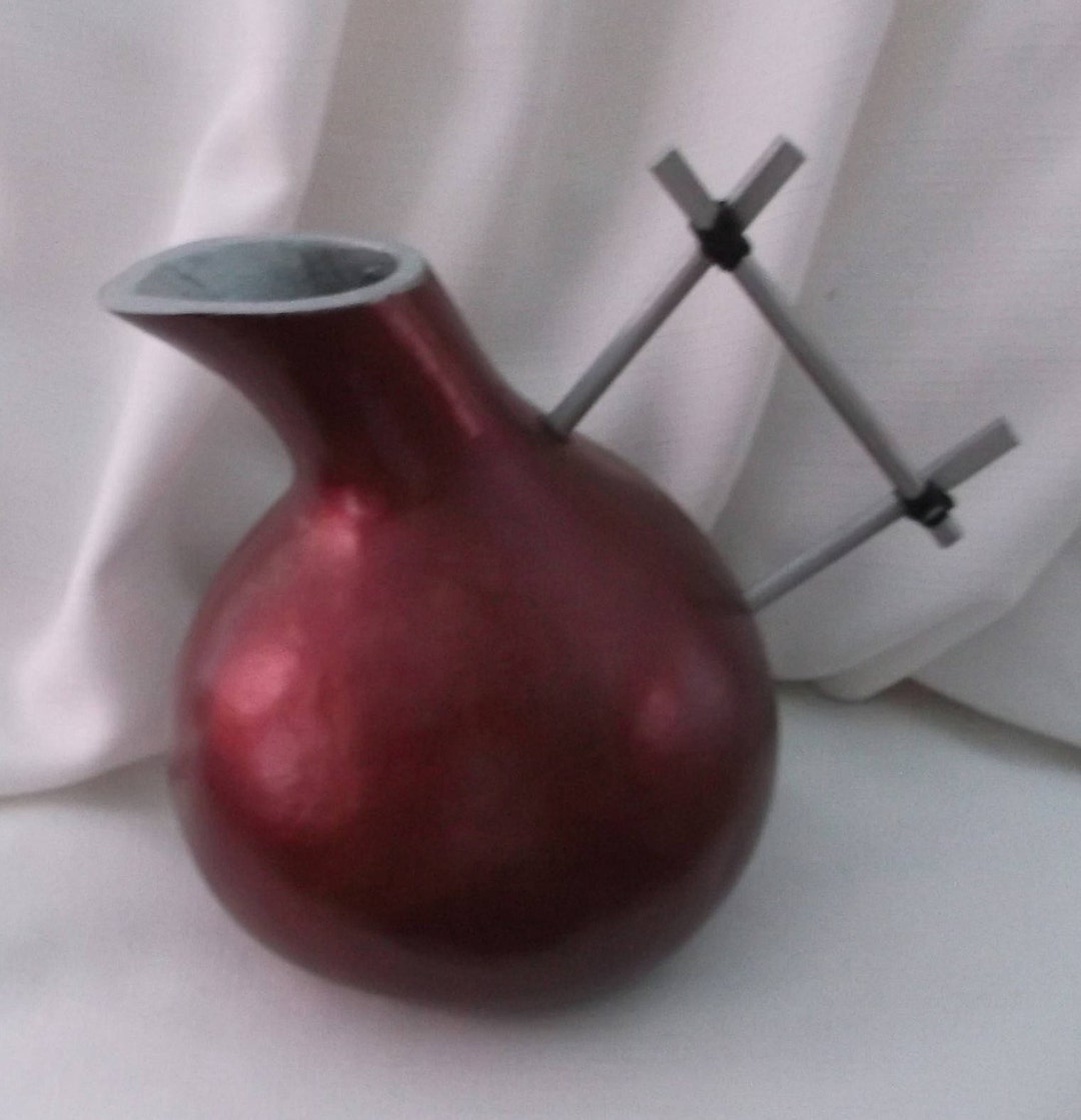 Goud Pitcher, Gourd Art, Oriental Design Gourd, Decorative Gourd, - Etsy