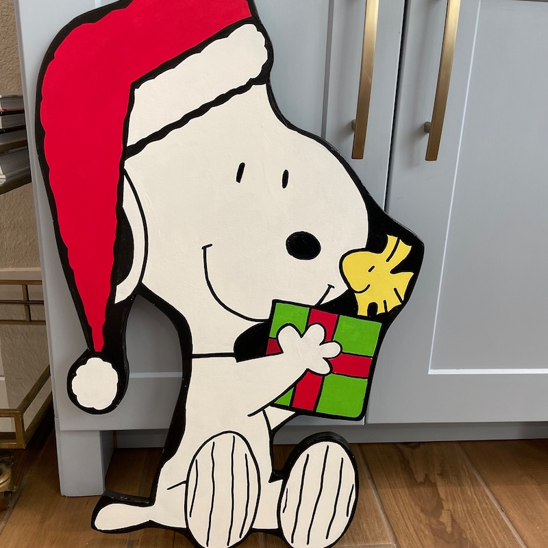 Peanuts Christmas Yard Art - Etsy