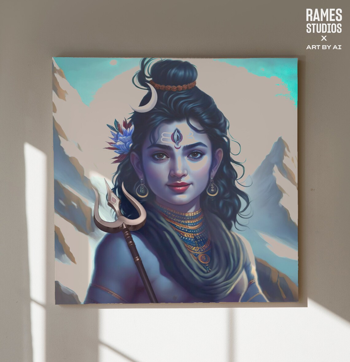 Lord Shiva Printable Hindu Deities Print, Digital Download. - Etsy