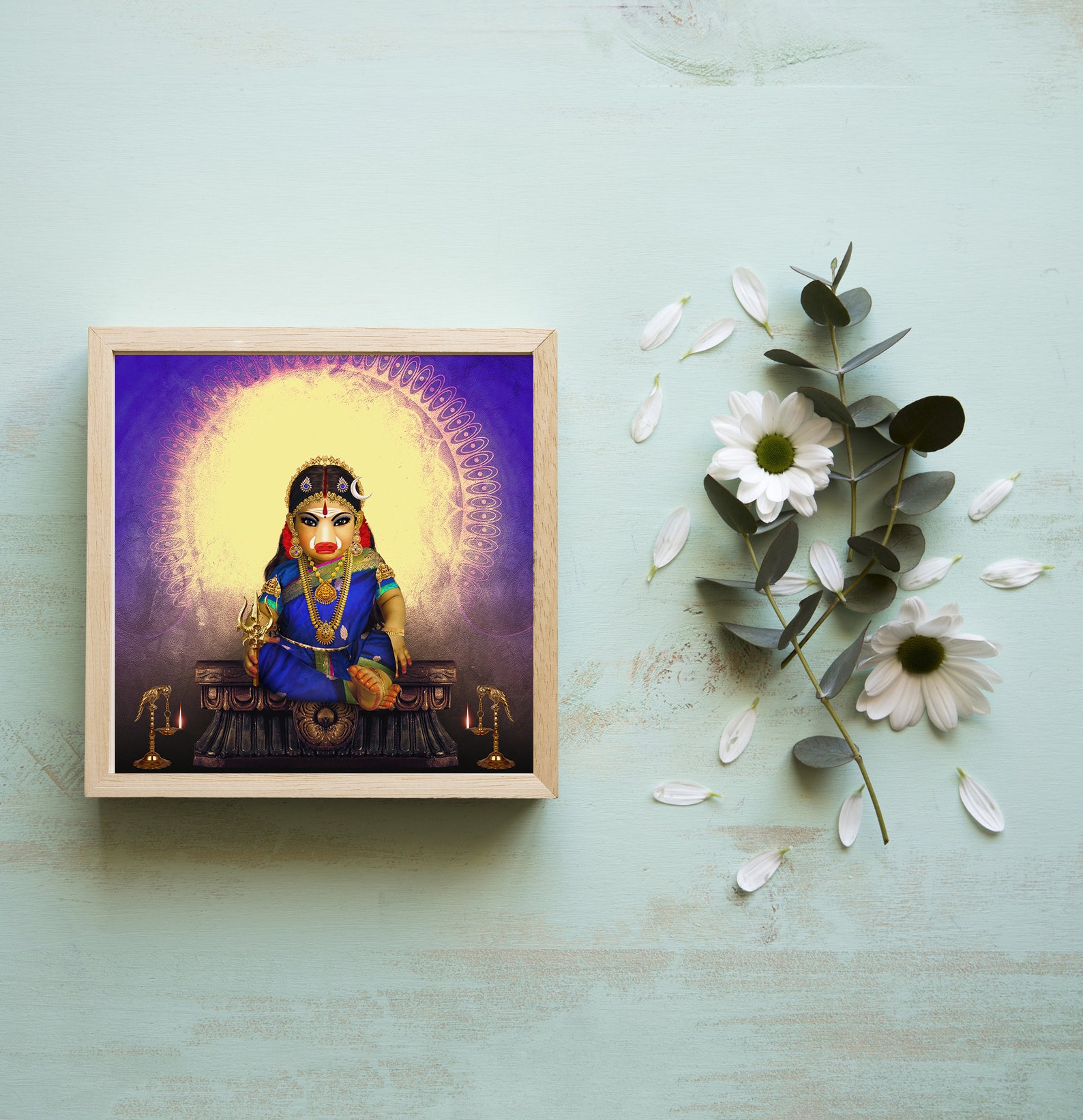Varahi Amman - Printable Hindu Deities Print, Digital Download. - Etsy