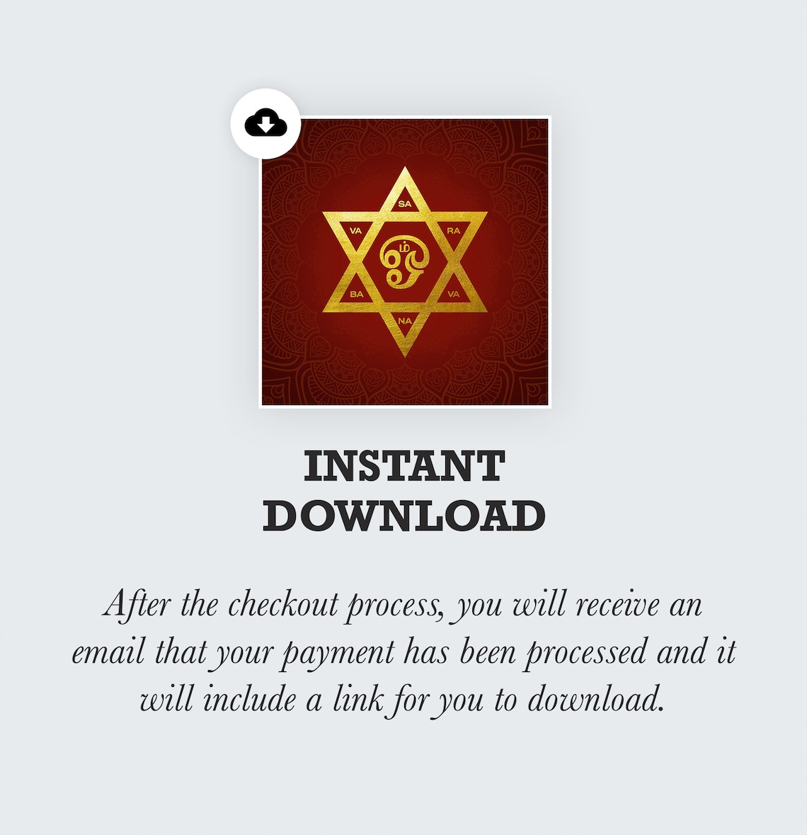 Lord Murugan's Shatkona Symbol - Printable Hindu Deities Print, Digital ...