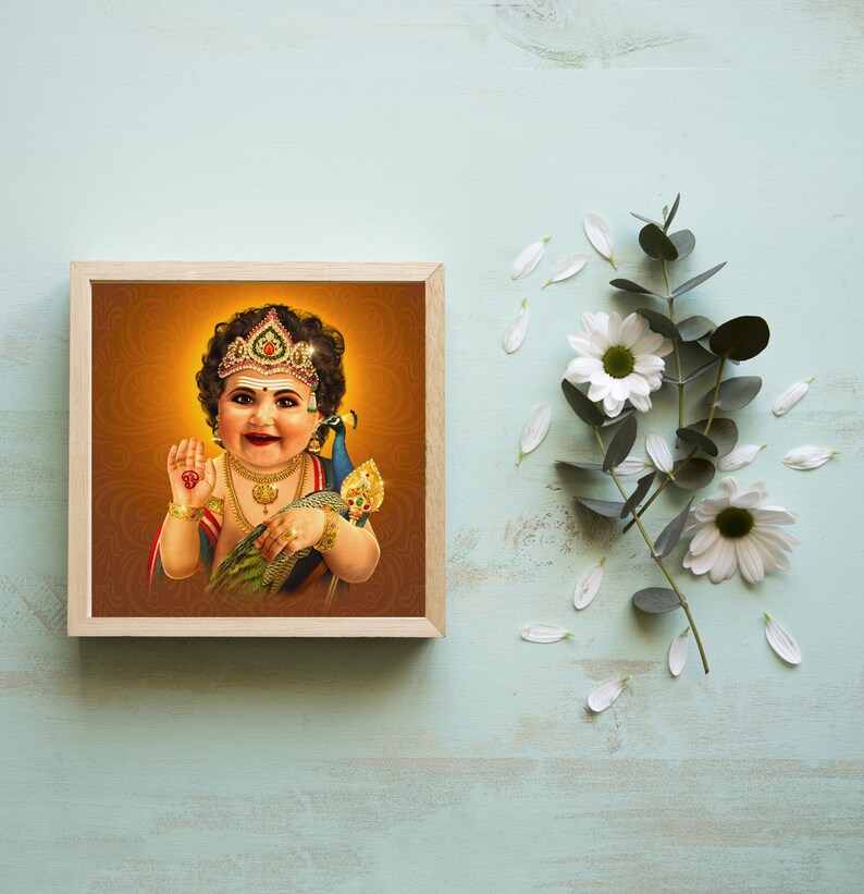 Lord Murugan Blessing - Printable Hindu Deities Print, Digital Download ...