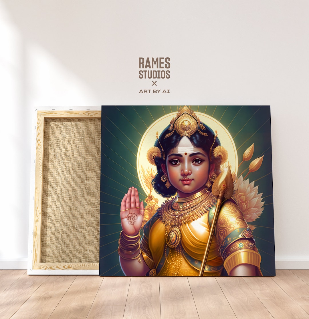 Lord Muruga's Blessing - Printable Hindu Deities Print, Digital ...