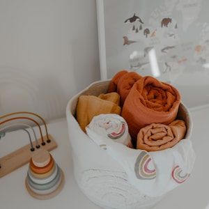 Muslin Swaddle Blanket Baby Swaddle Blanket Bamboo Swaddle Baby Girl ...