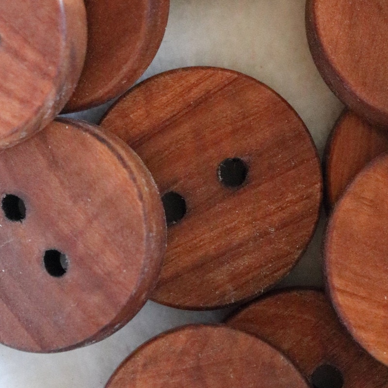 Wood Buttons - Etsy