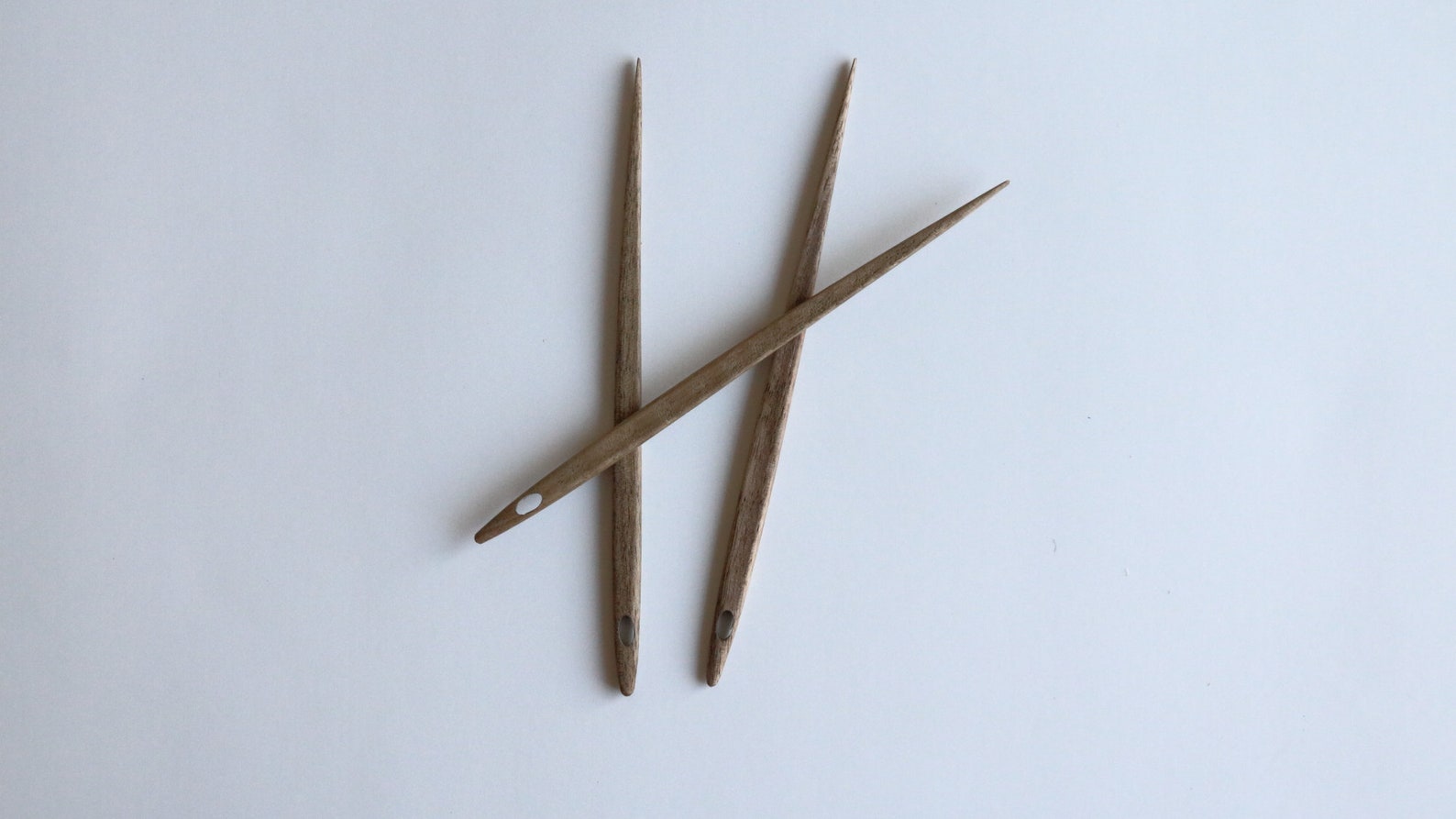 Oaken Nalbinding Medieval Needles, Craft Weaving and Looming Tools ...