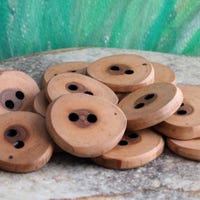 Pine Cone Buttons. 6 Buttons - Etsy