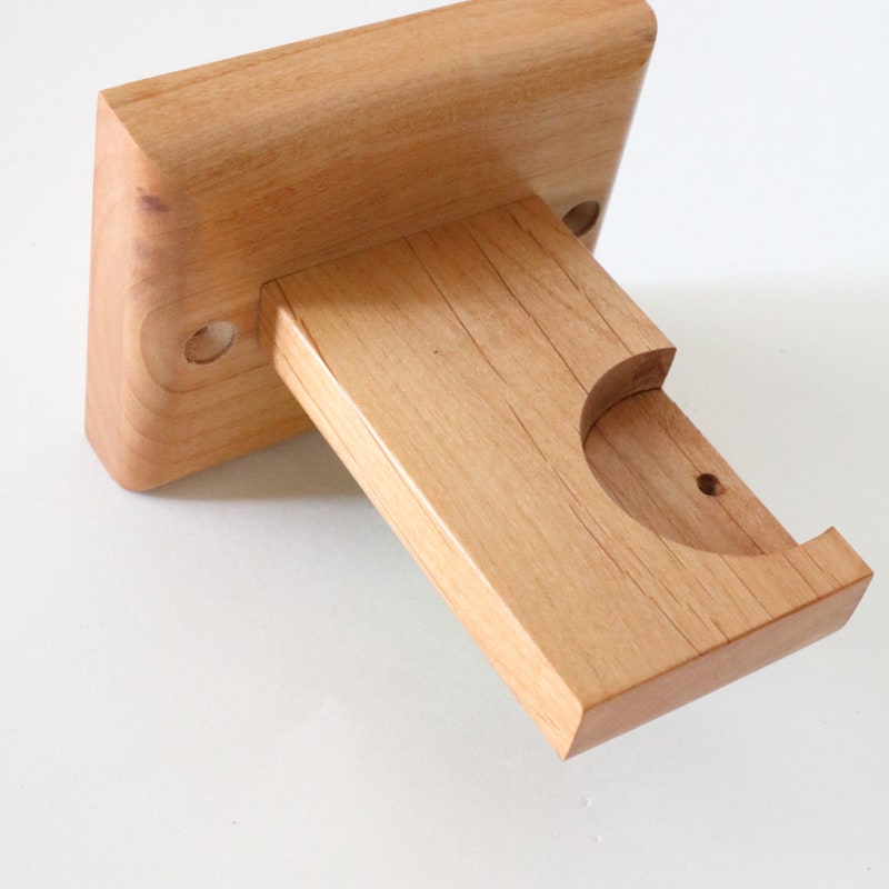 Wood Curtain Holder - Etsy